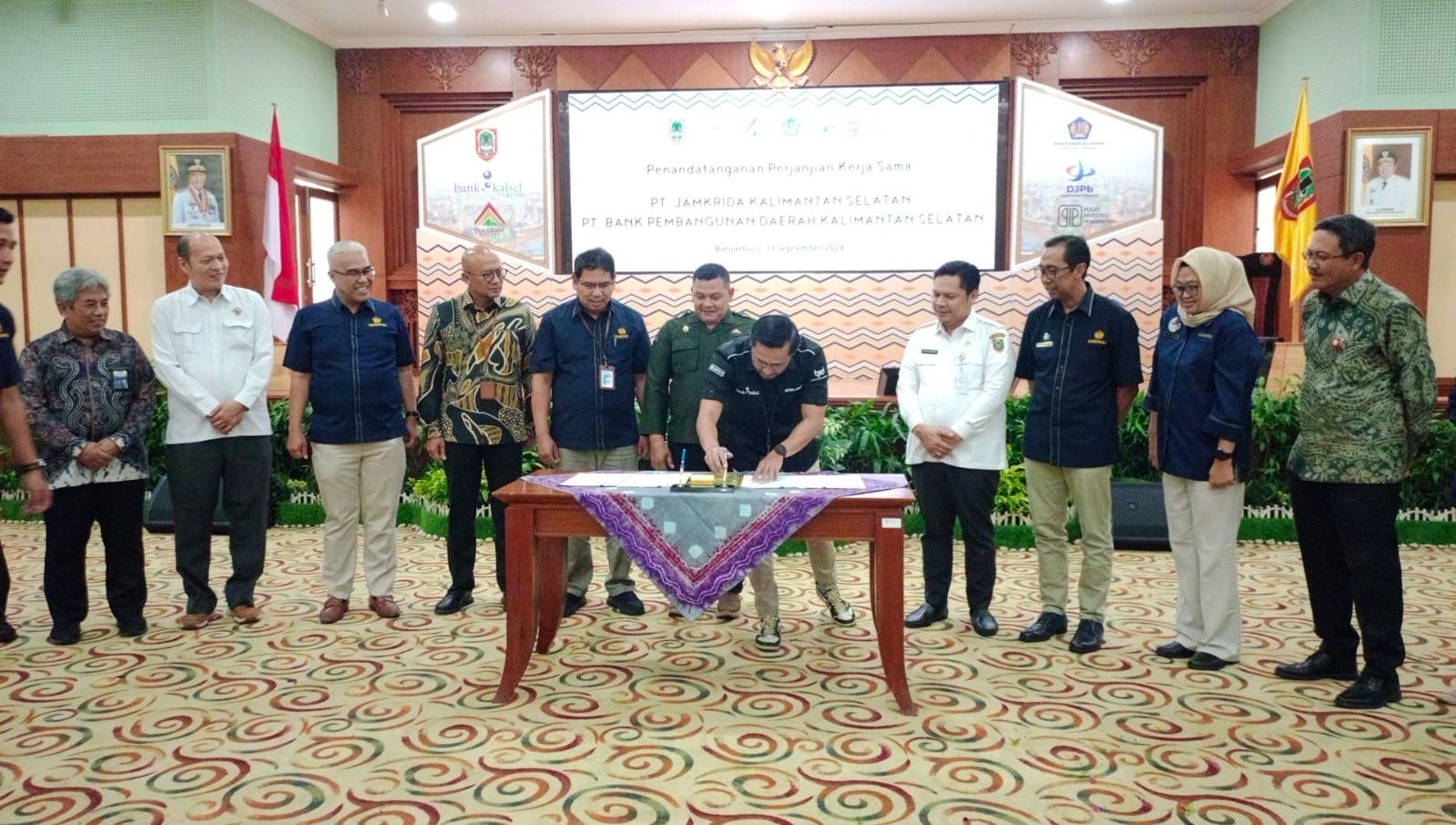 Bank Kalsel dan Jamkrida Kalsel Kolaborasi, Perkuat Penyaluran KUR ...